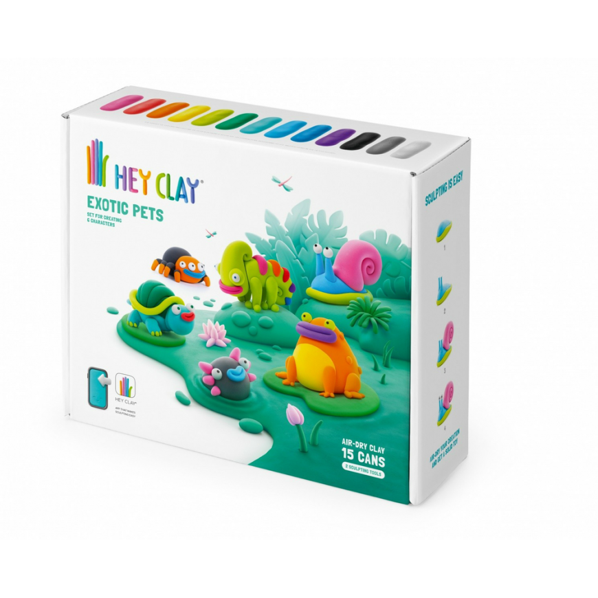 TM Toys TMT HeyClay Masa plast.Ezzotyczne animals 07100 HCL15025CEE buy ...