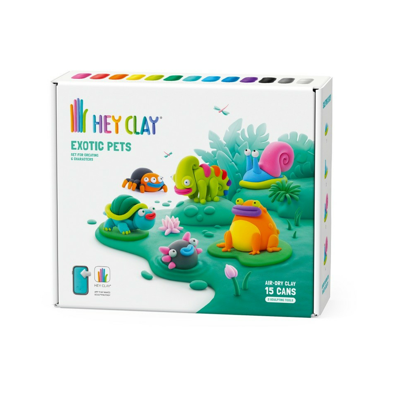 TM Toys TMT HeyClay Masa plast.Ezzotyczne animals 07100 HCL15025CEE buy ...