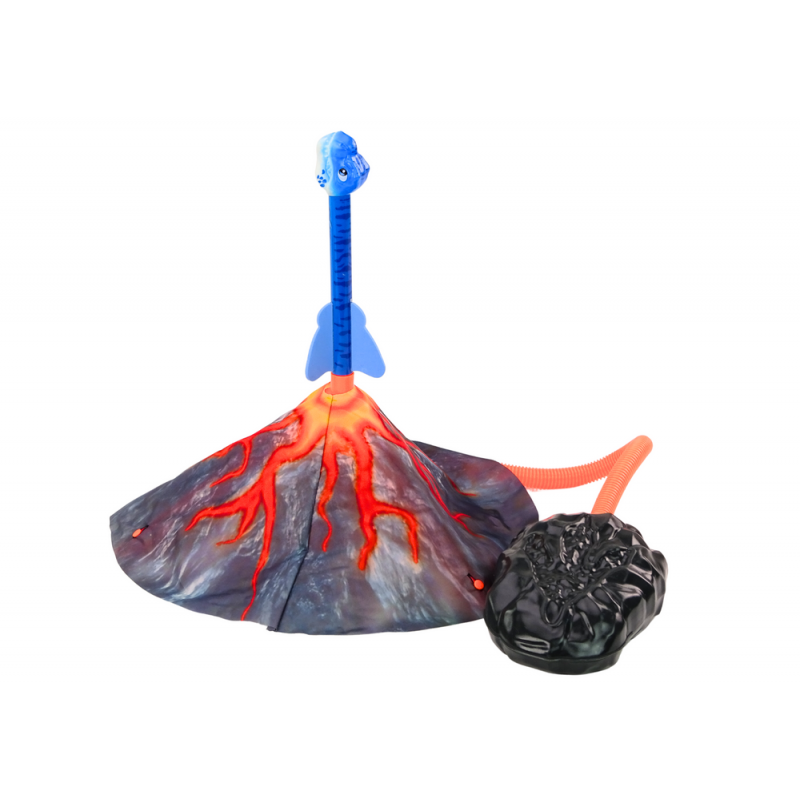 Lean Toys Dinosaurs Volcano Adjustable Rocket Launcher Game Set buy in ...