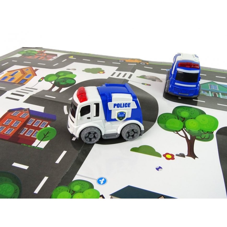 Lean Cars A set of cars with traffic lights and road signs 13628 osta ...