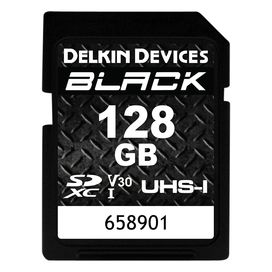 Memory card Delkin SDXC Black Rugged UHS-I R90/W90 (V30) 128GB ...