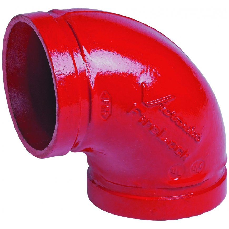 Victaulic Europe Bvba Victaulic FireLock No.001 bøjning 90° 8" rød ...