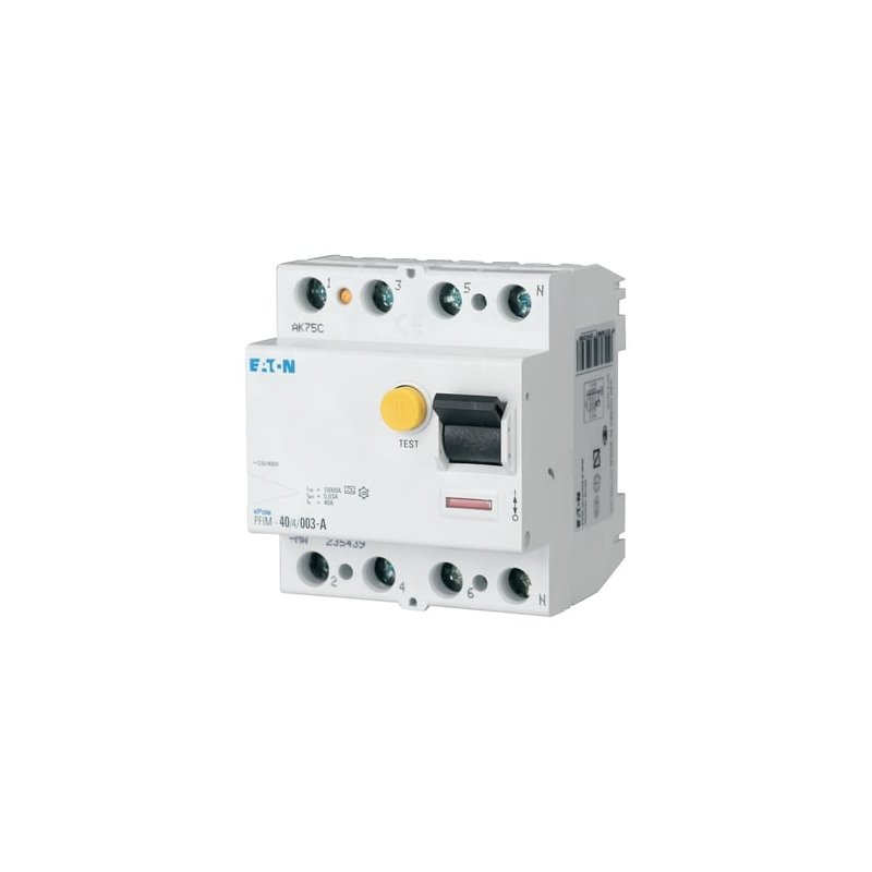 Eaton Electric Circuit breaker 63A 4P 300mA (PFI type A) 235445 buy in ...
