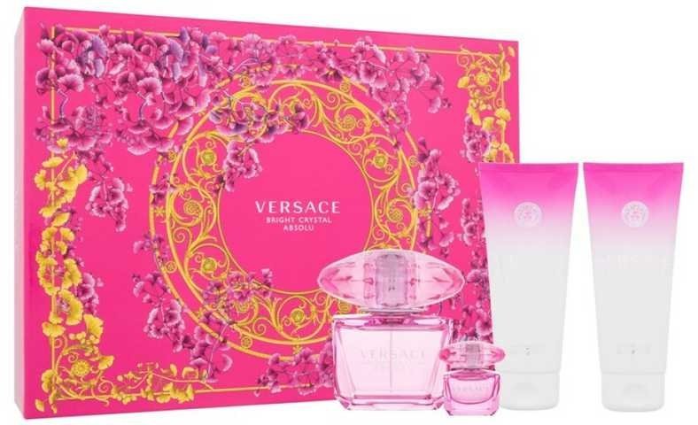 Versace Bright Crystal Absolu set for women (EDP, 90 ml + shower gel ...