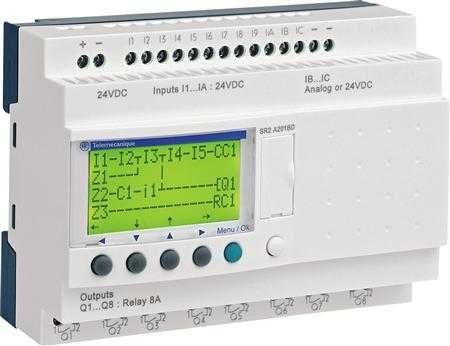 Schneider Electric Schneider programmable relay 24V DC ZELIO LOGIC ...