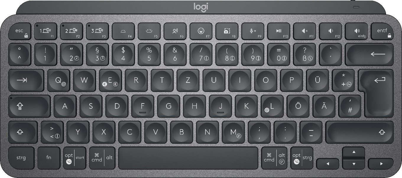 Logitech MX Keys Mini Minimalist Wireless Illuminated Keyboard 920 ...