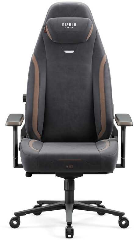 Diablo Chairs Diablo X-Eye 2.0 Normal Size Soft Black ergonomic chair ...