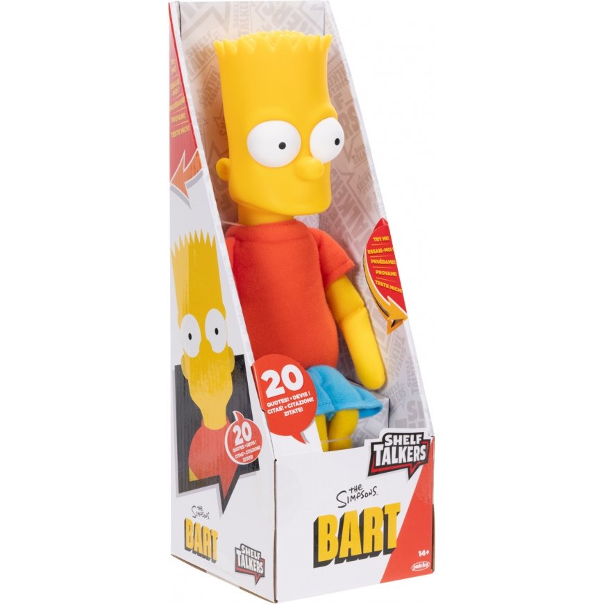 The Simpsons - Bart Simpson plush toy with sounds JA175612 buy in the ...