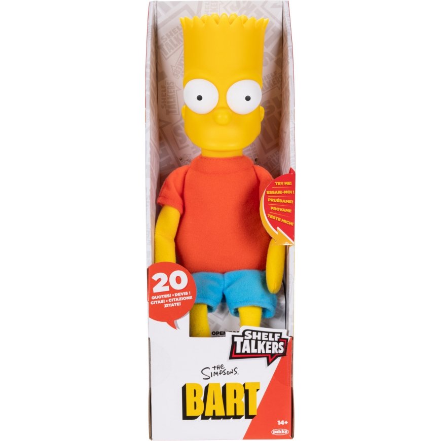 The Simpsons - Bart Simpson plush toy with sounds JA175612 buy in the ...