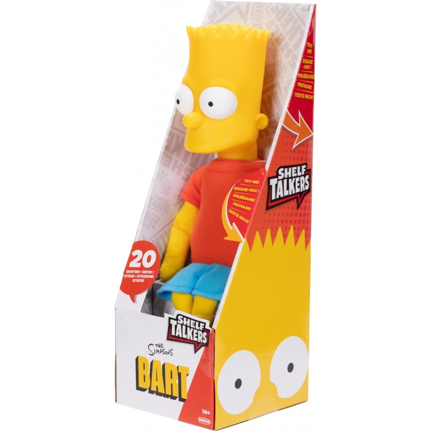 The Simpsons - Bart Simpson plush toy with sounds JA175612 buy in the ...