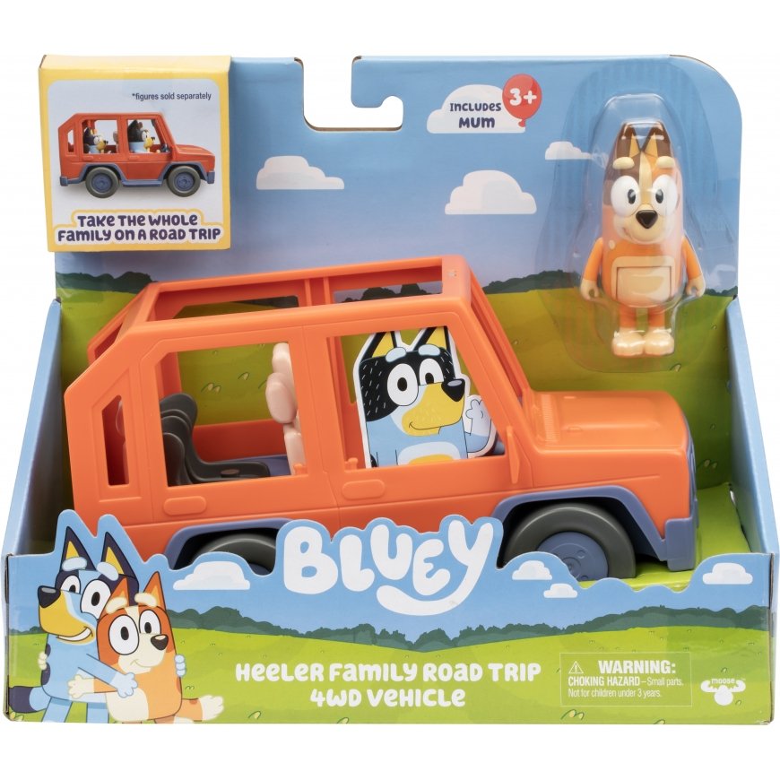 Bluey Family Road Trip Playset 90262 buy in the online store at Best ...