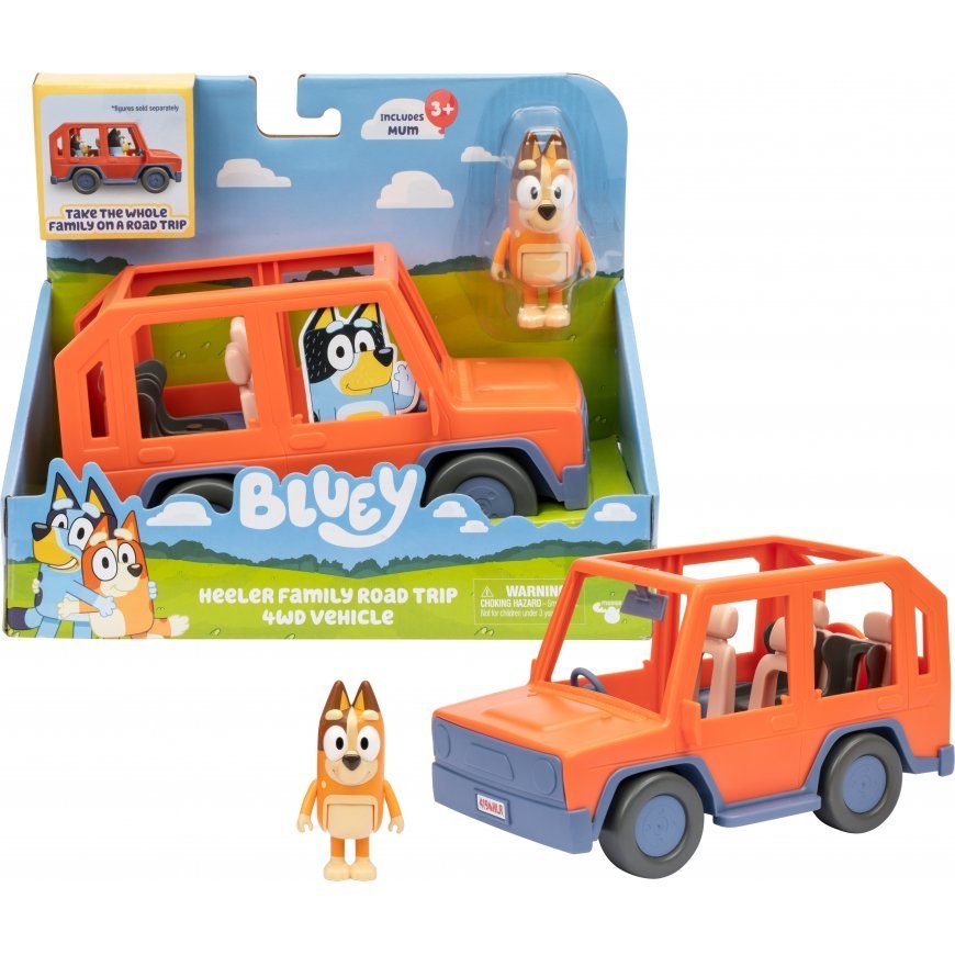 Bluey Family Road Trip Playset 90262 buy in the online store at Best ...