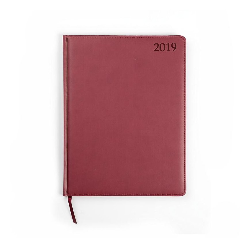 FAT Calendar EXTRA SHINE, 2024, PU, A4, silver osta verkkokaupasta Frog.ee