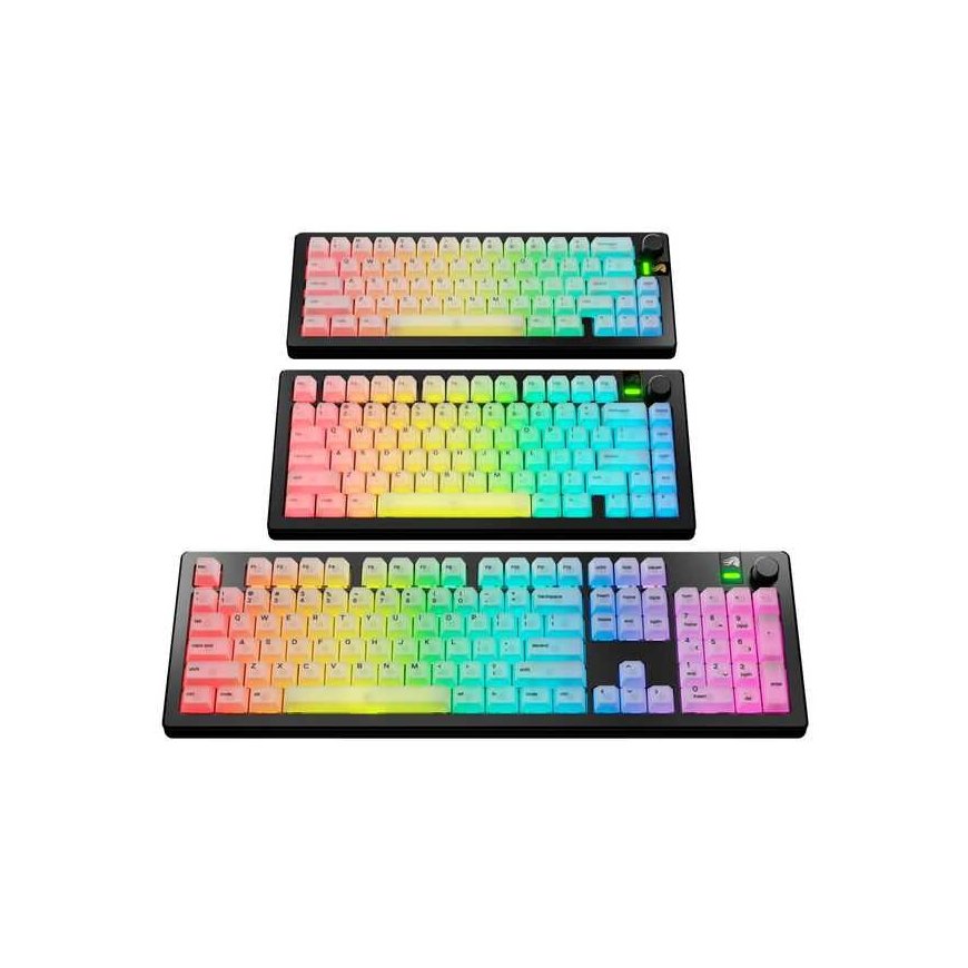 Keyboard Glorious Polychroma V2 Keycaps, ANSI Layout (US ...