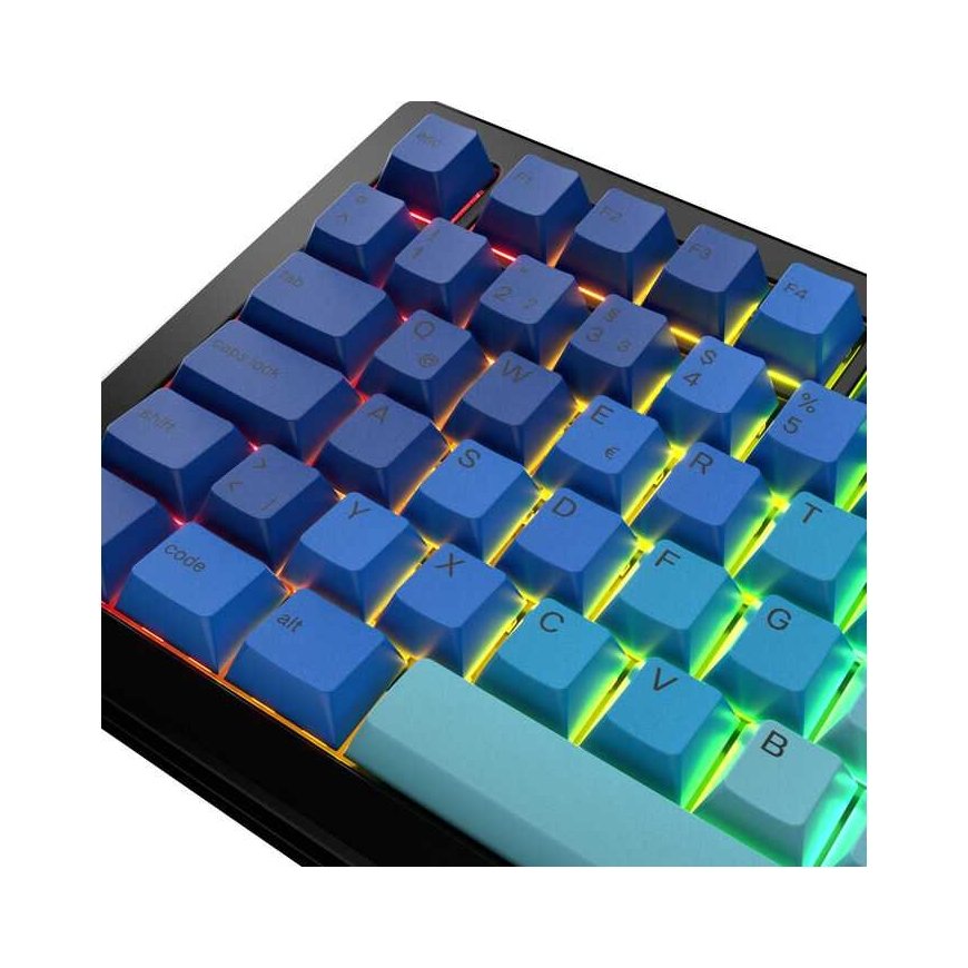Keyboard Glorious GPBT Gradient Keycaps, ISO Layout (DE), PBT, Dye-Sub ...