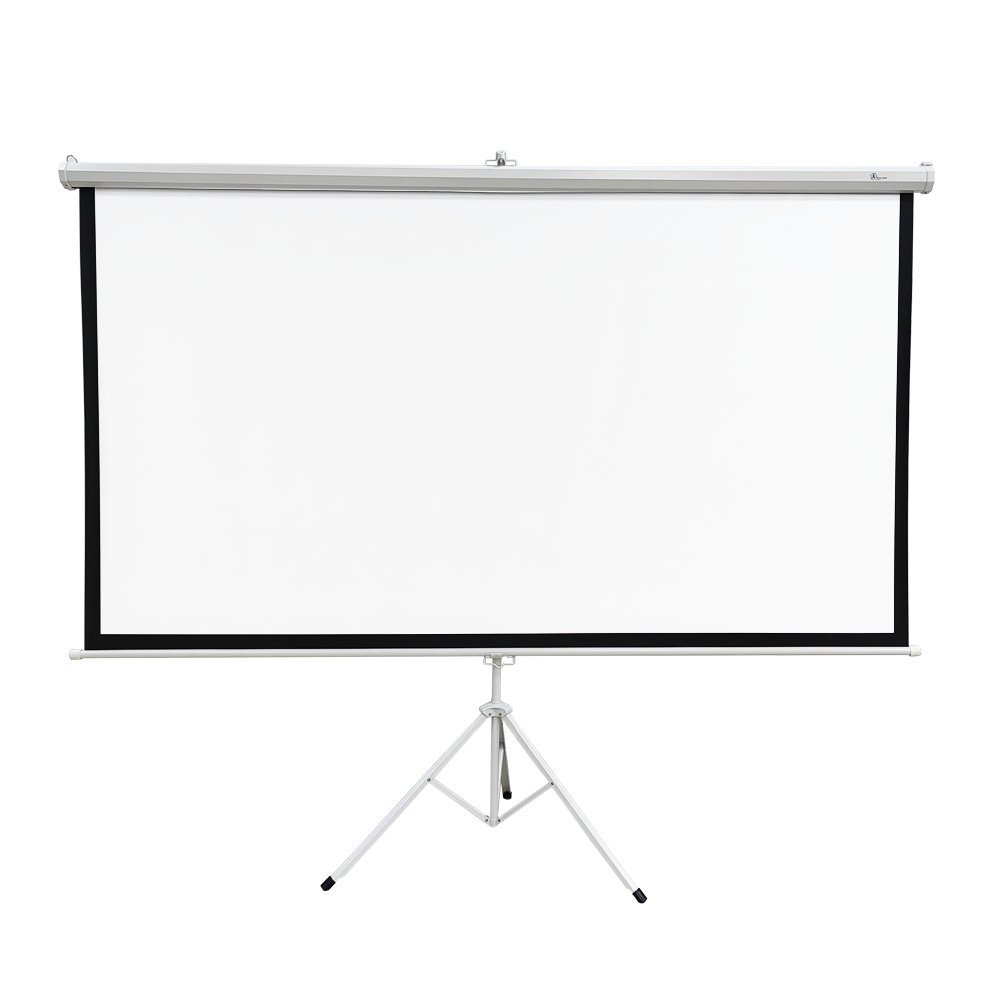 Extralink PROJECTION SCREEN 100" 16:9, 220x125CM WHITE PVC, SEMI-AUTO ...