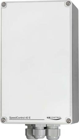 LS CONTROL Regulator / SpeedControl 40E, 4A i grät cabinet til externt ...