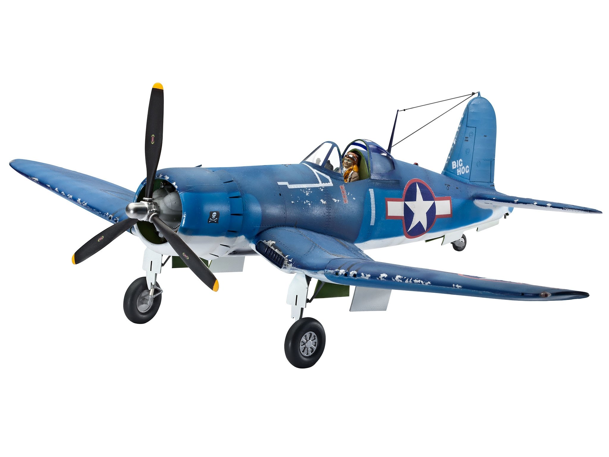 Revell Vought F4U-1A CORSAIR Fixed-wing aircraft model Assembly kit 1: ...