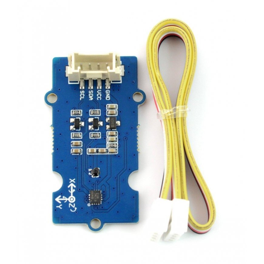 Seeed Studio Grove, 3-axis accelerometer, gyroscope and magnetometer ...