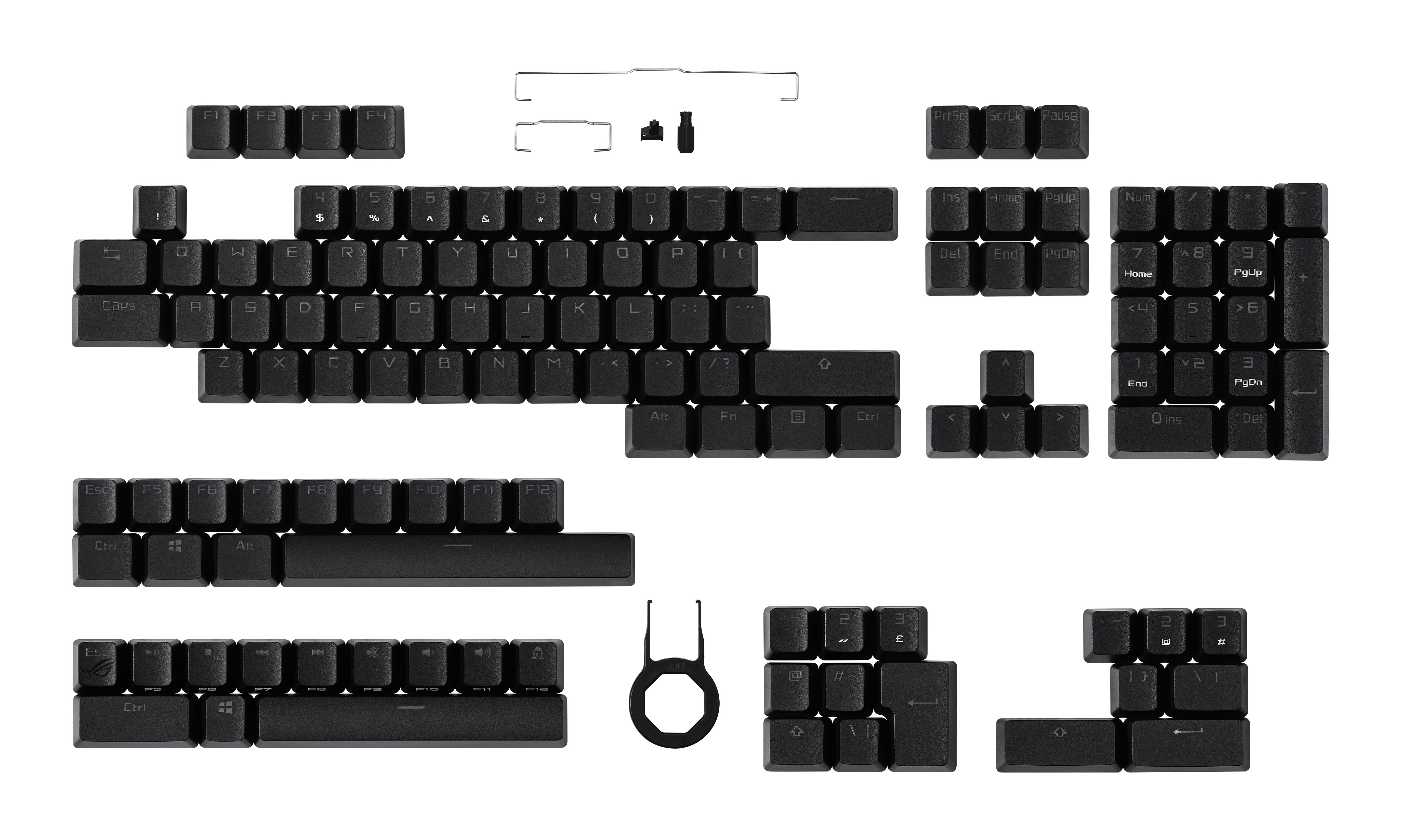 ASUS ROG PBT Keycap Set (AC03) Klaviatuurinupp 90MP0280-BAUA00 osta ...