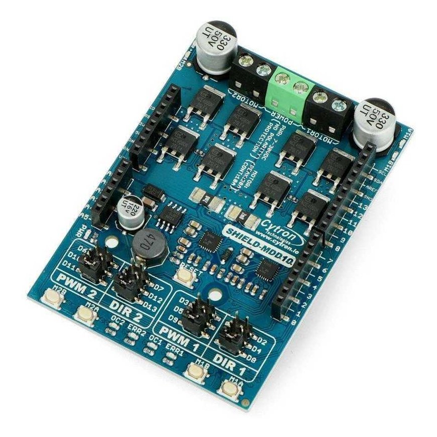 Cytron add-on MDD10 - dual-channel DC motor controller - 7V-30V/10A ...