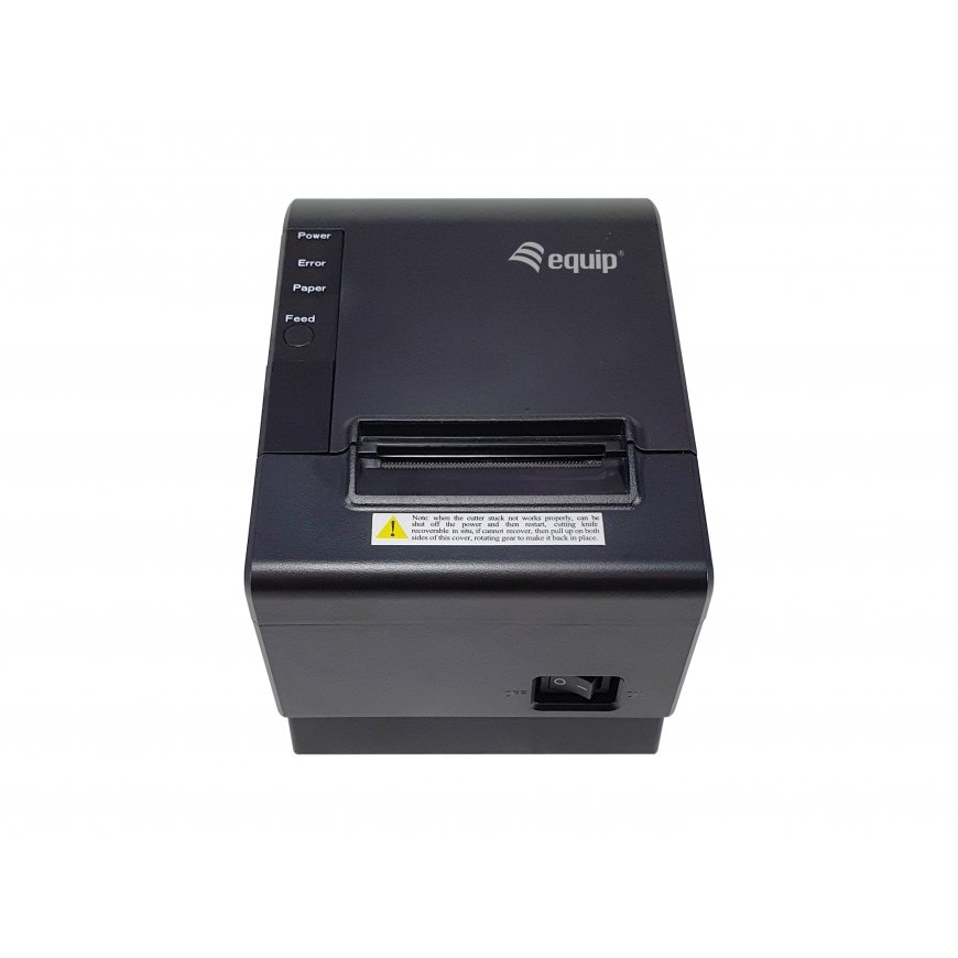 Equip 58mm Thermal POS Receipt Printer with Auto Cutter, USB/Ethernet/Cash Drawer connection ...