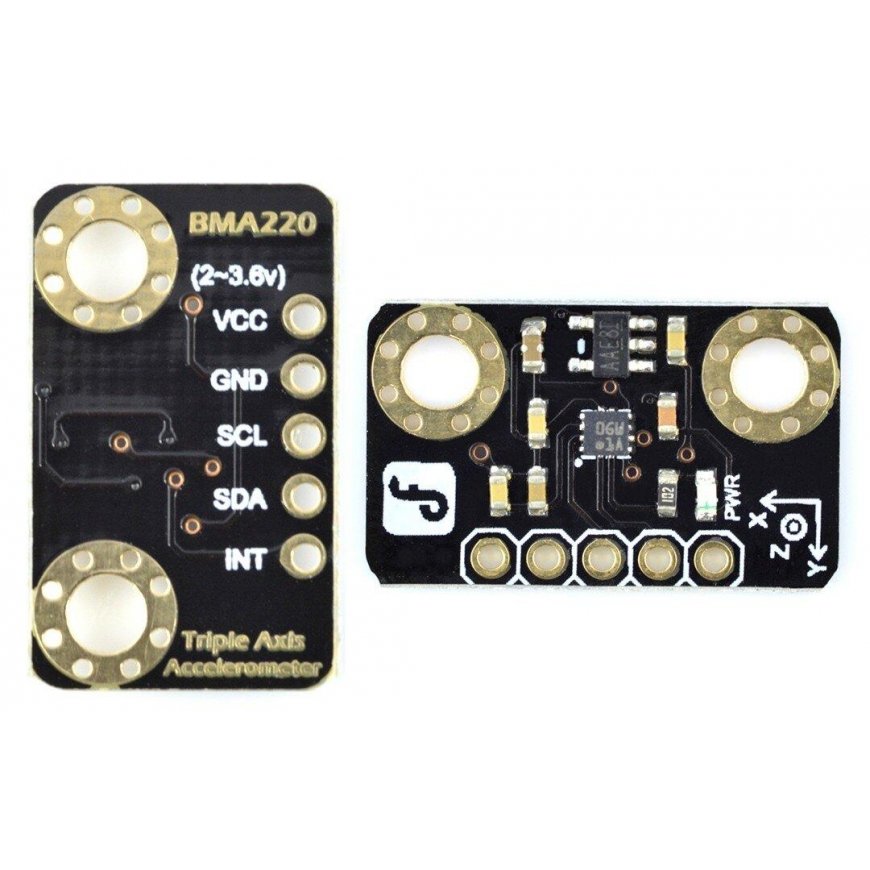 BMA220 DFRobot 3-axis I2C digital accelerometer module AN-02987 buy in the online store at Best ...