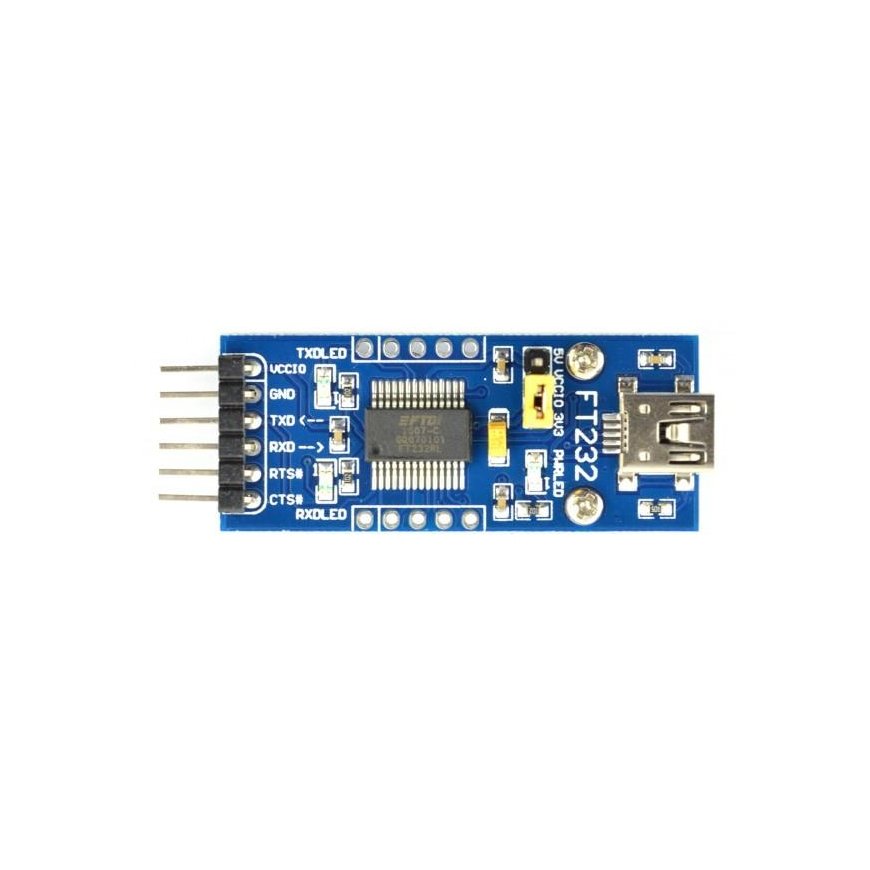 Waveshare USB-UART Converter FTDI FT232RL - miniUSB socket AN-04498 buy ...