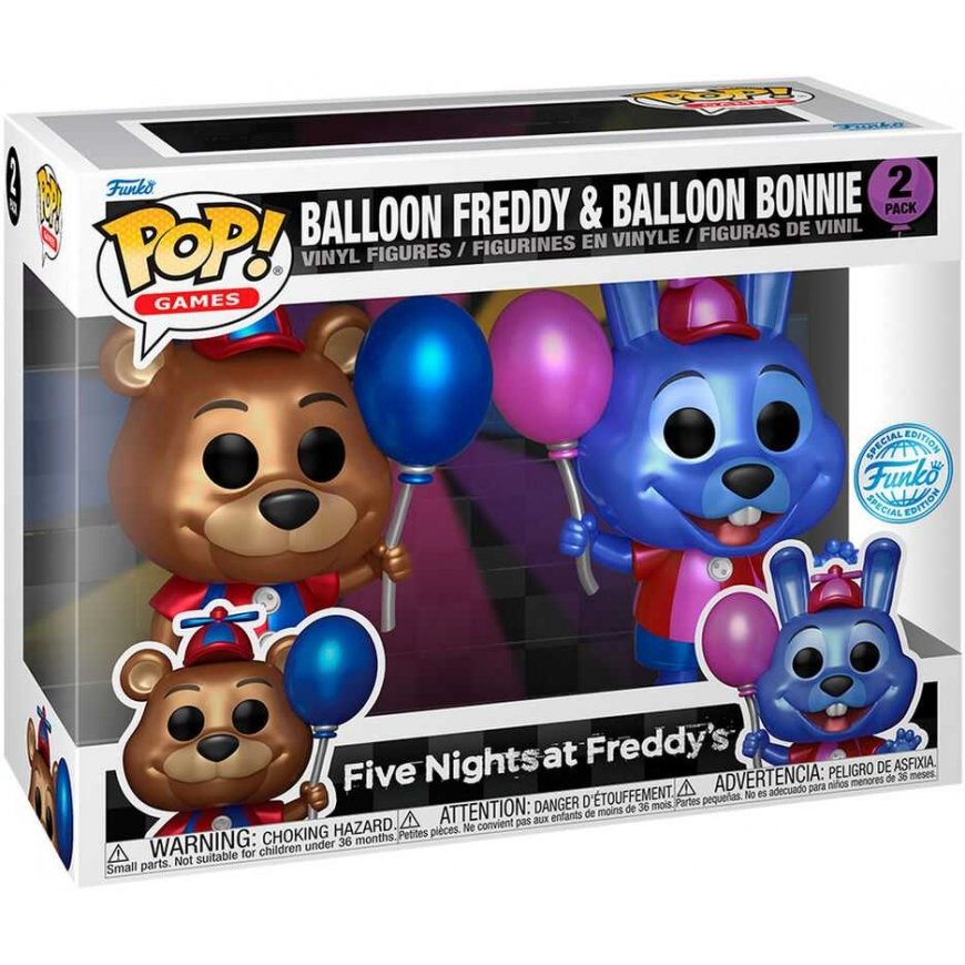 Funko POP pack 2 figures Five Nights at Freddys Balloon Freddy ...