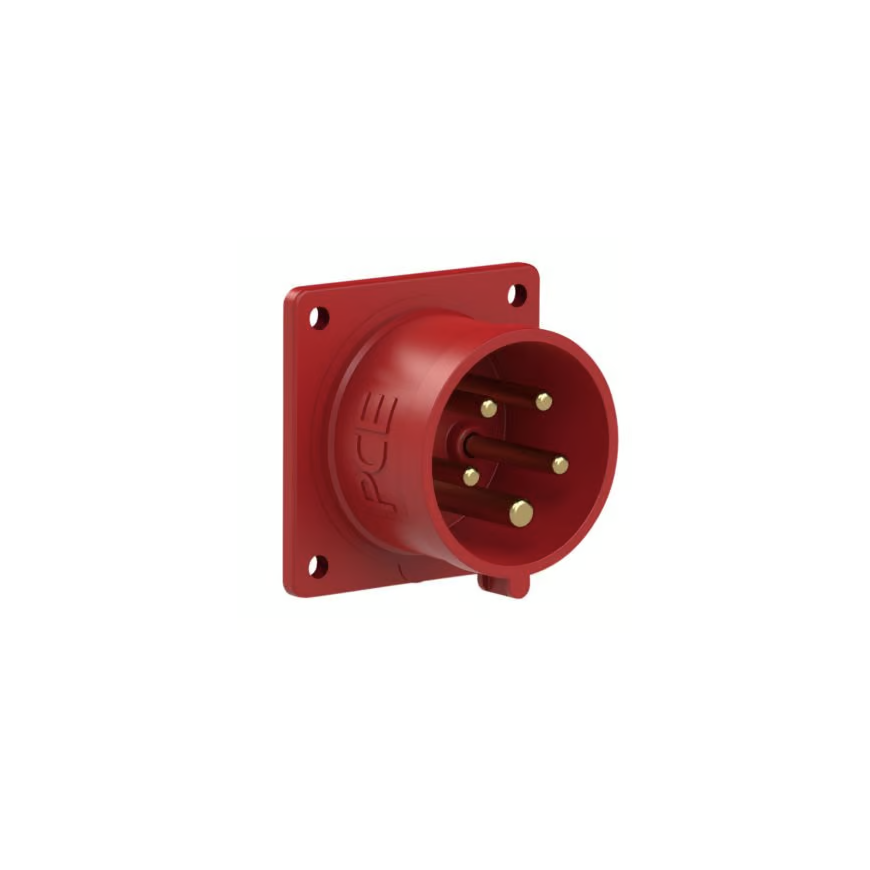 CEE Panel Socket Inlet, Straight, 16A 5P Elteco osta veebipoest Frog.ee