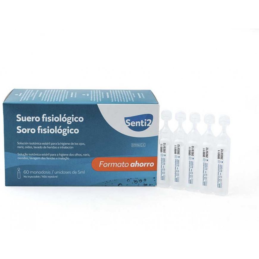 Physiological solution Senti2 5 ml 60 pcs. 8436538552544 buy in the ...