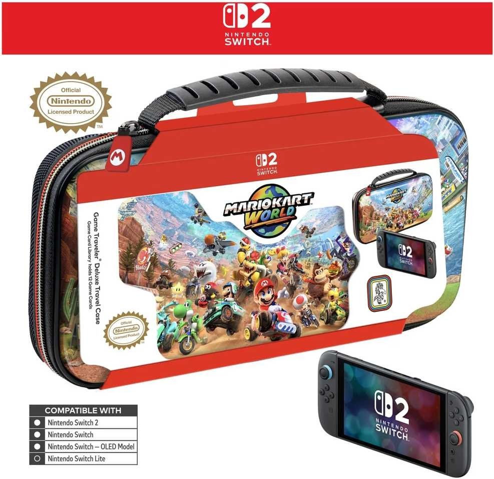 Deluxe-matkalaukku NS212 (Mario Kart World) - Nintendo Switch 2 /Switch ...