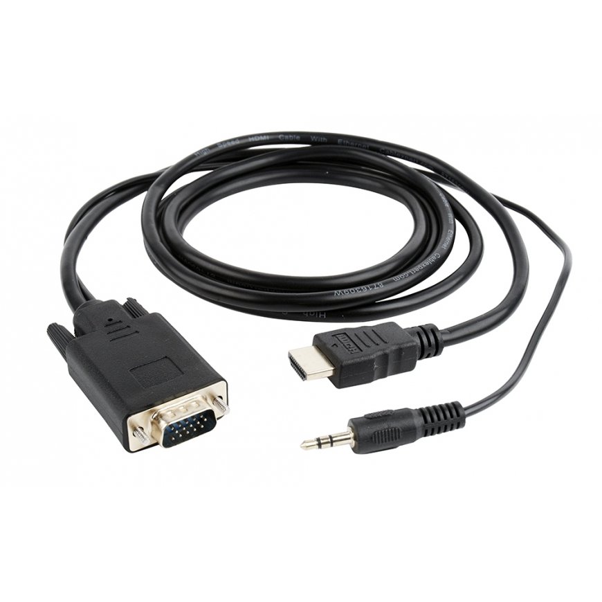 Gembird A-HDMI-VGA-03-6 video cable adapter 1.8 m HDMI Type A (Standard ...