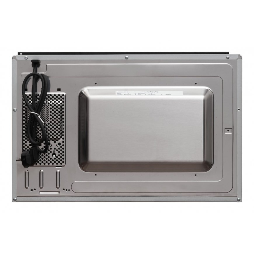 Amica AMMB20E3SGI X-TYPE microwave Silver Grill microwave Built-in 20 L ...