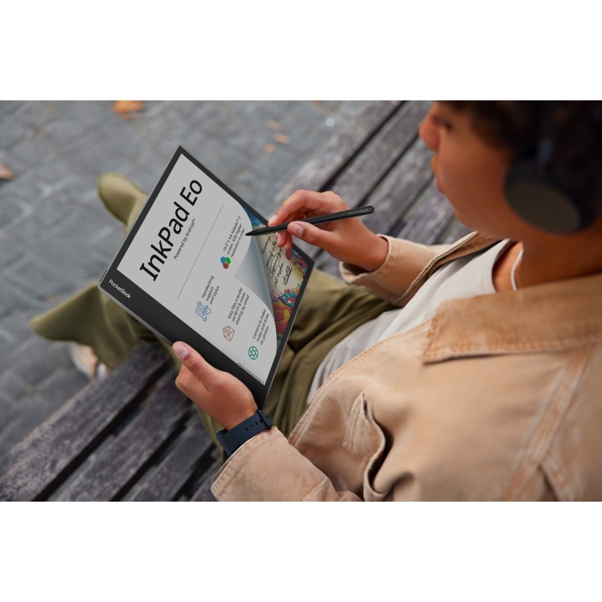 PocketBook InkPad Eo - Mist Grey e-book reader Touchscreen 64 GB Wi-Fi ...