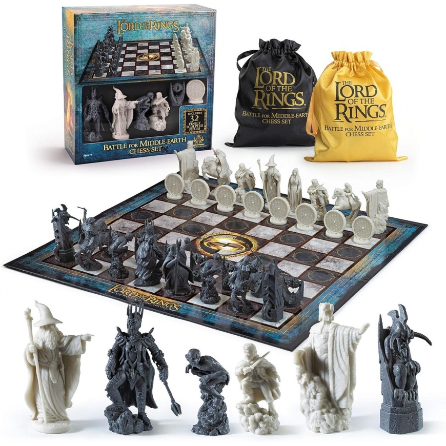 The Noble Collection France The Lord of the Rings - Chess Set: Battle ...