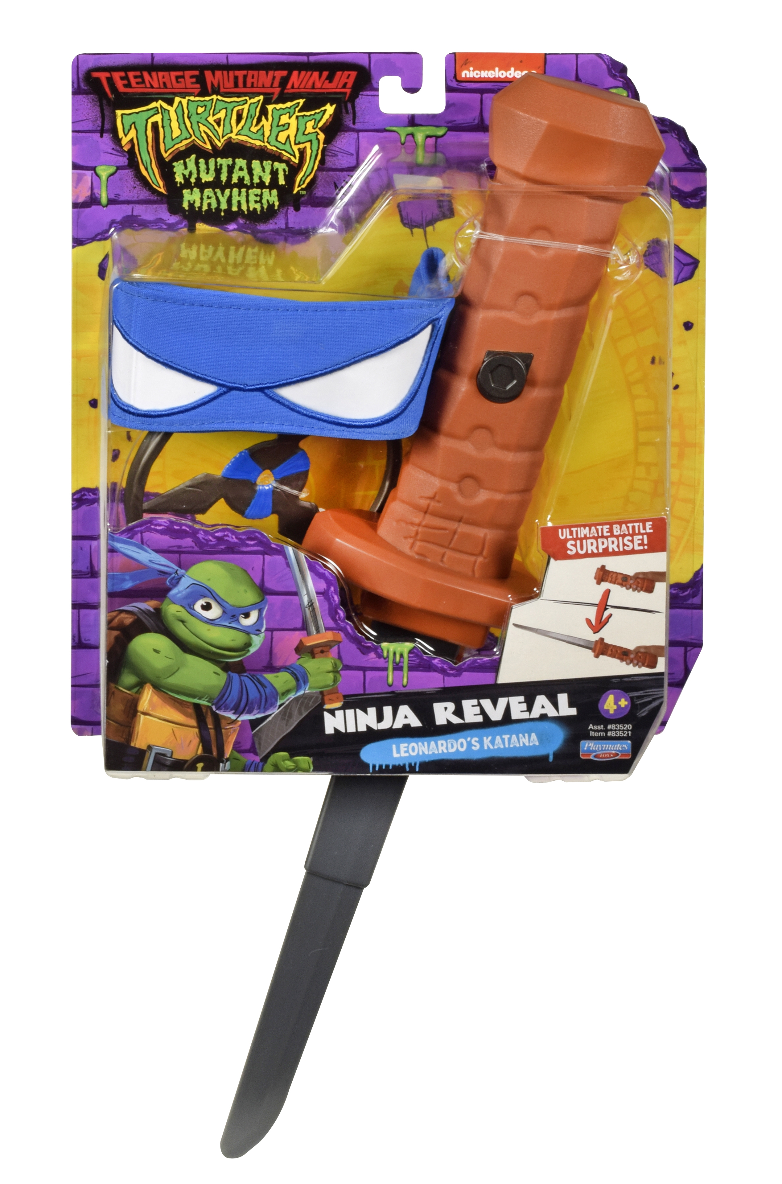 Teenage Mutant Ninja Turtles Leonardo Transforming Katana Sword 38759 ...