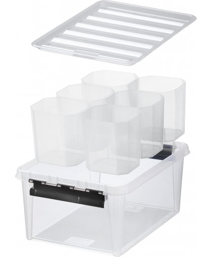SmartStore Classic 15 storage box with lid + 6 inserts 3507790 buy in ...