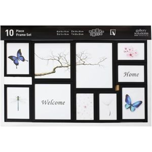 Photo frame Frame Nielsen Design 10 photos, black (8999176) 8999176 ...