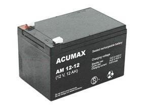 BATTERY 12V 12AH VRLA/AM12-12 ACUMAX EMU AM12-12 osta veebipoest Frog.ee