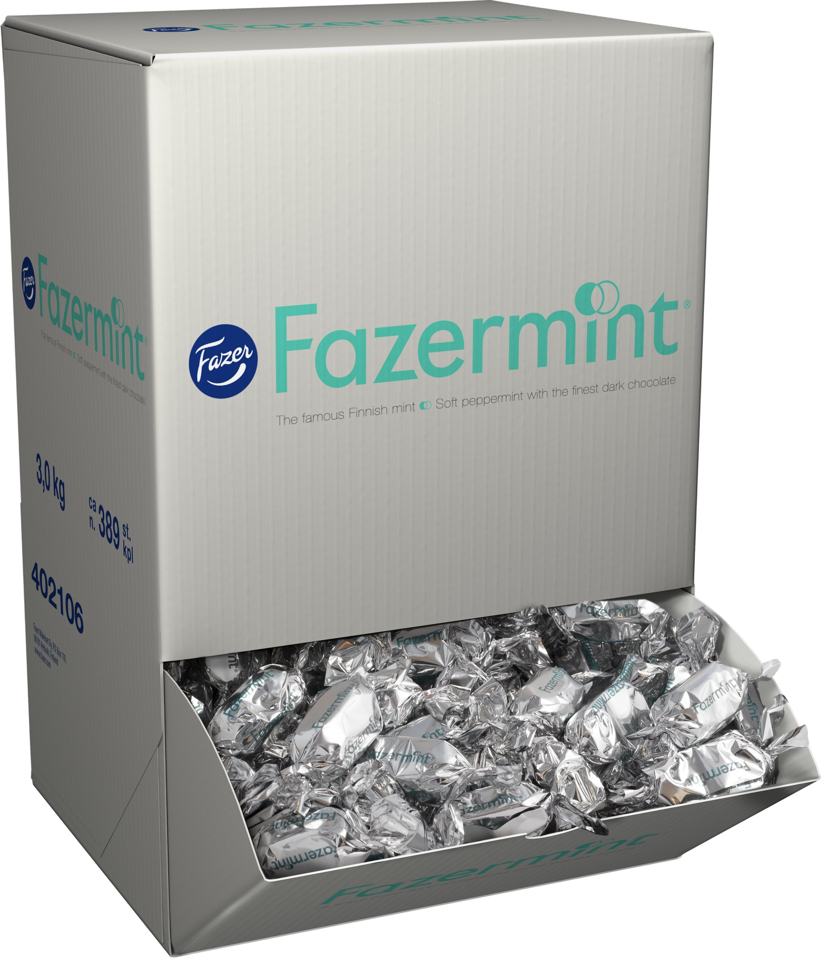 Fazer Fazermint chocolate candy, 3 kg 402106 buy in the online store at ...