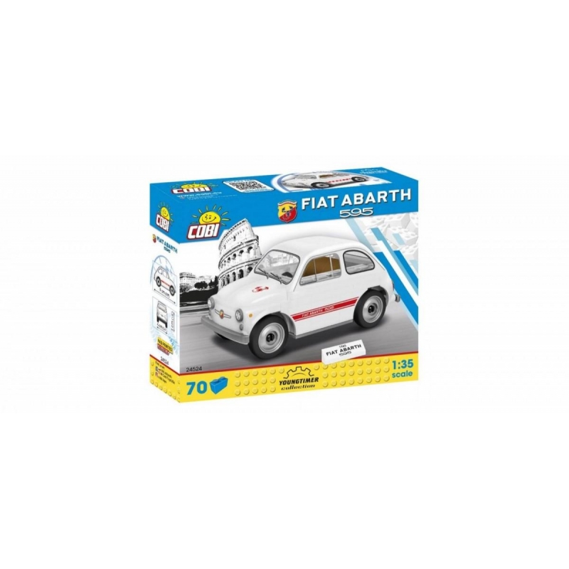 Cobi Cars 1965 Fiat Abarth 595 - Blocks 24524 buy in the online store ...