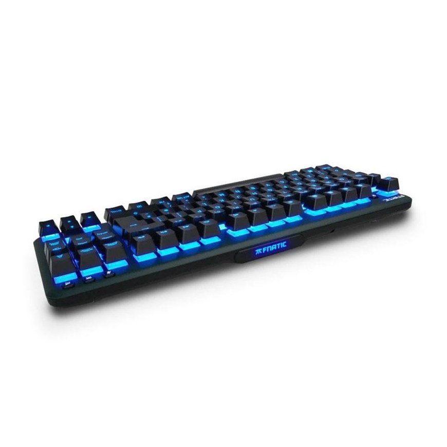 Fnatic miniSTREAK TKL Gaming Keyboard Kailh Speed Silver RGB Black ...