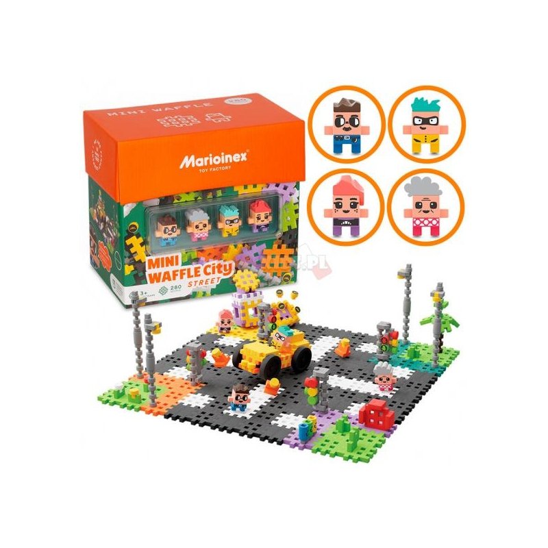Marioinex constructor "Mini waffle blocks City Street 280" (code 629 ...