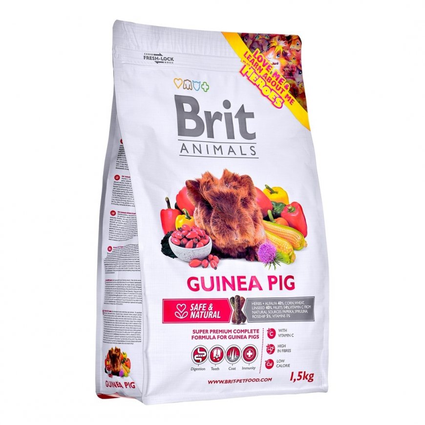 BRIT Animals Guinea Pig Complete - dry food for guinea pigs - 1.5 kg ...