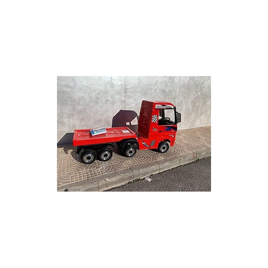 Lean Cars HL358 Mercedes Actros Red Truck Semi Trailer LT7709 buy in ...