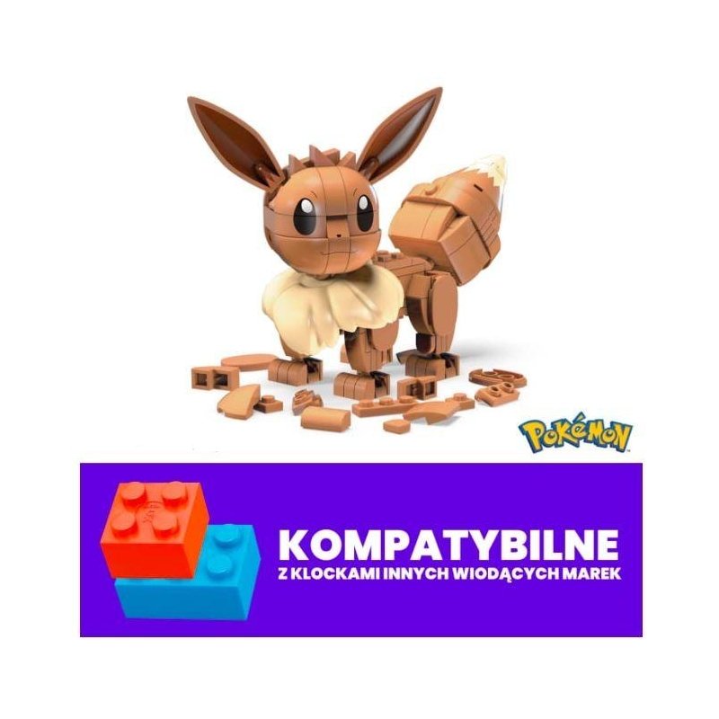 Puzzle Mega Bloks Mega Construx Pokemon Eevee GKY95/HDL84 buy in the ...