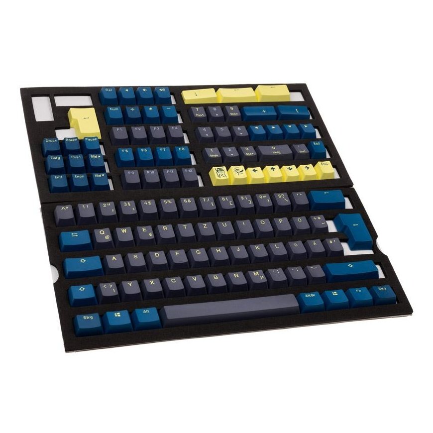Keyboard Ducky PBT Double-Shot Keycap Set Daybreak - DE Layout DKSA109 ...