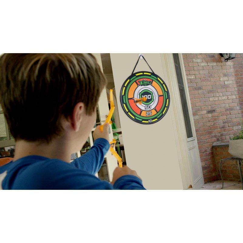 ZING bow with arrows and target Air Storm Bullz Eye, assort., AS200 ...