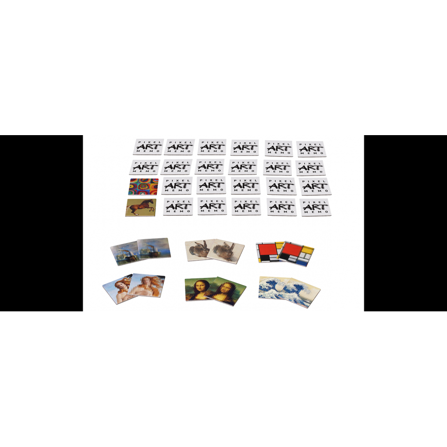 PIATNIK Memory game Pixel Art 669095 buy in the online store at Best ...